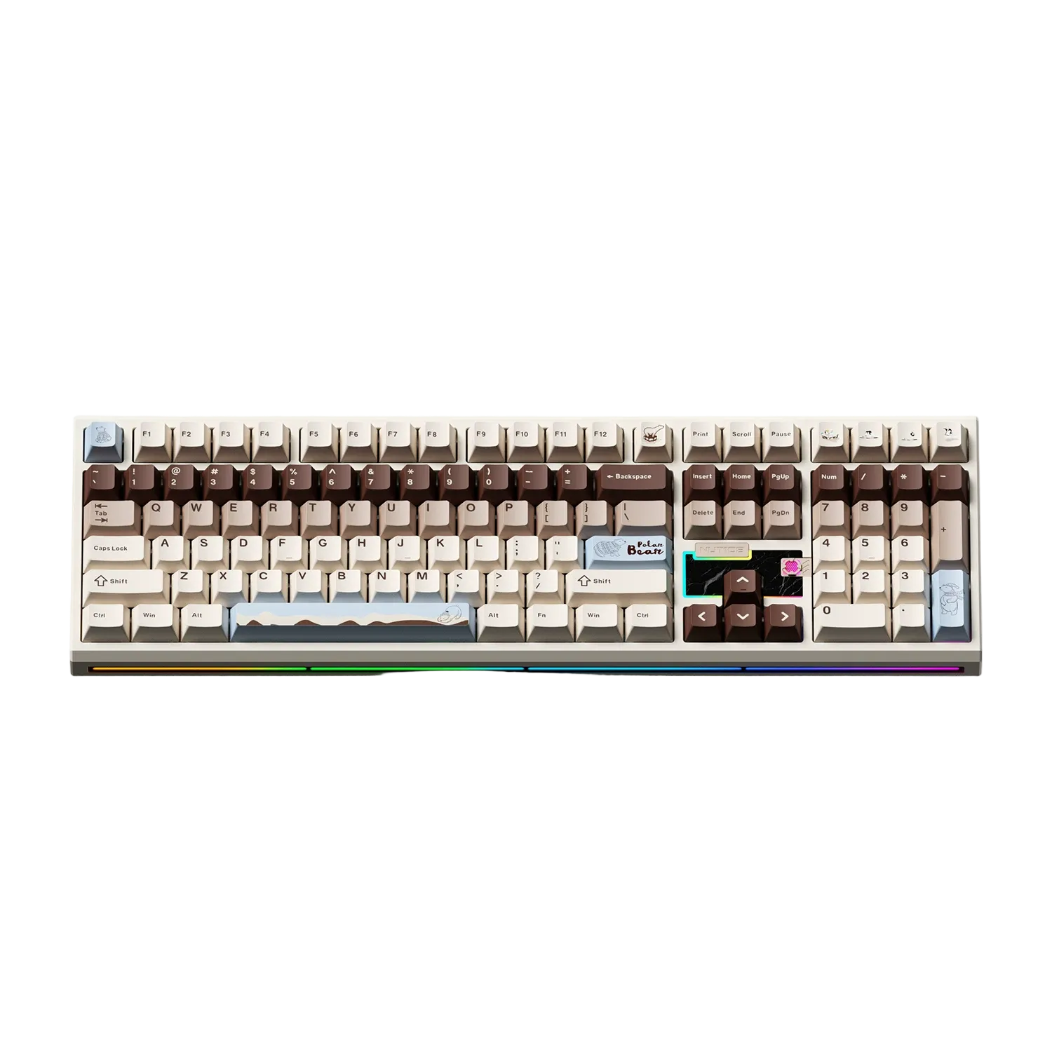 Weikav - NUT108 Full-Size Aluminium Wireless Mechanical Keyboard – OZO ...