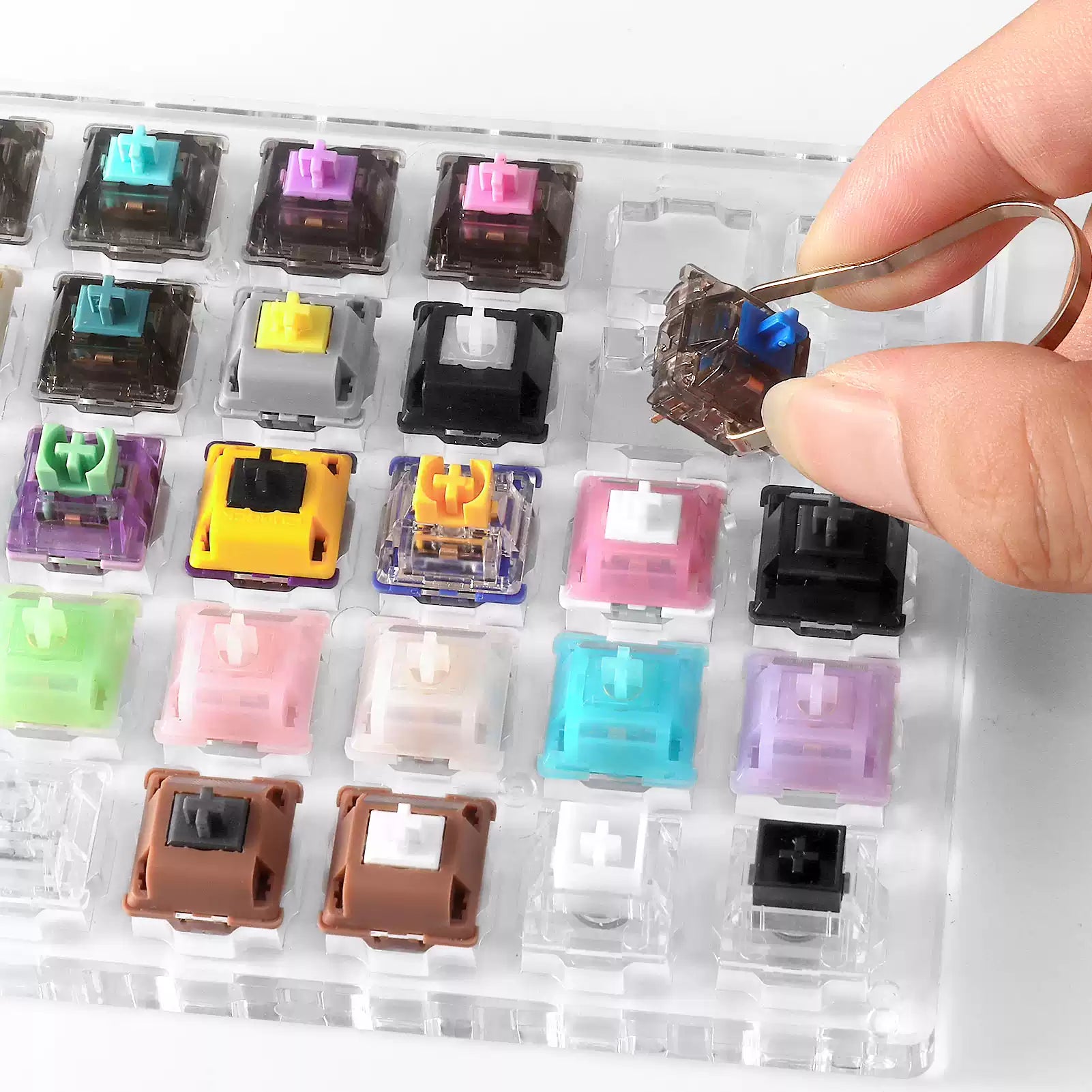 DUROCK - 30-Key Mechanical Switch Tester Sample Kit – OZO Keyboards