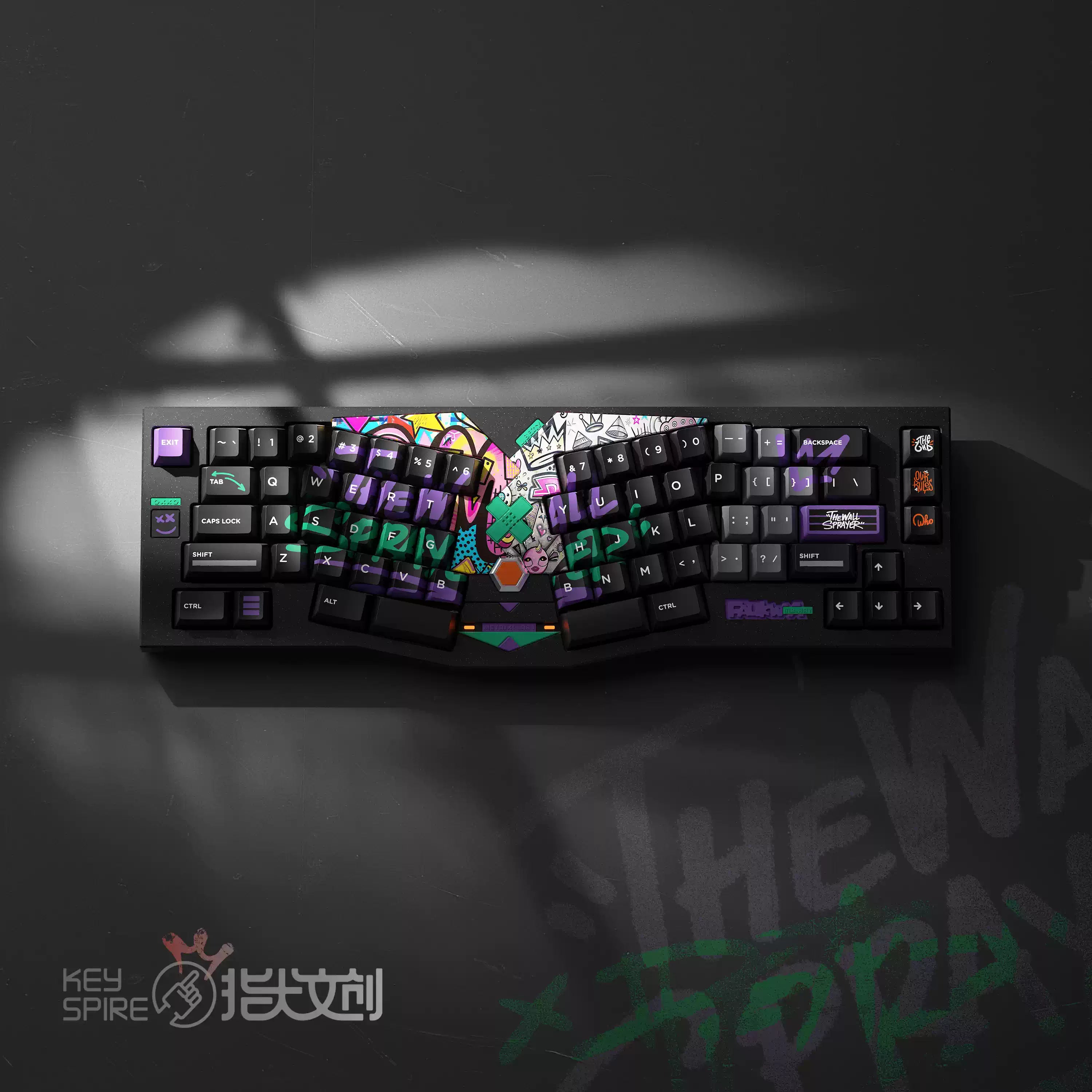 Keyspire - Fantasy Street High-Pressure Keycap Set – OZO Keyboards