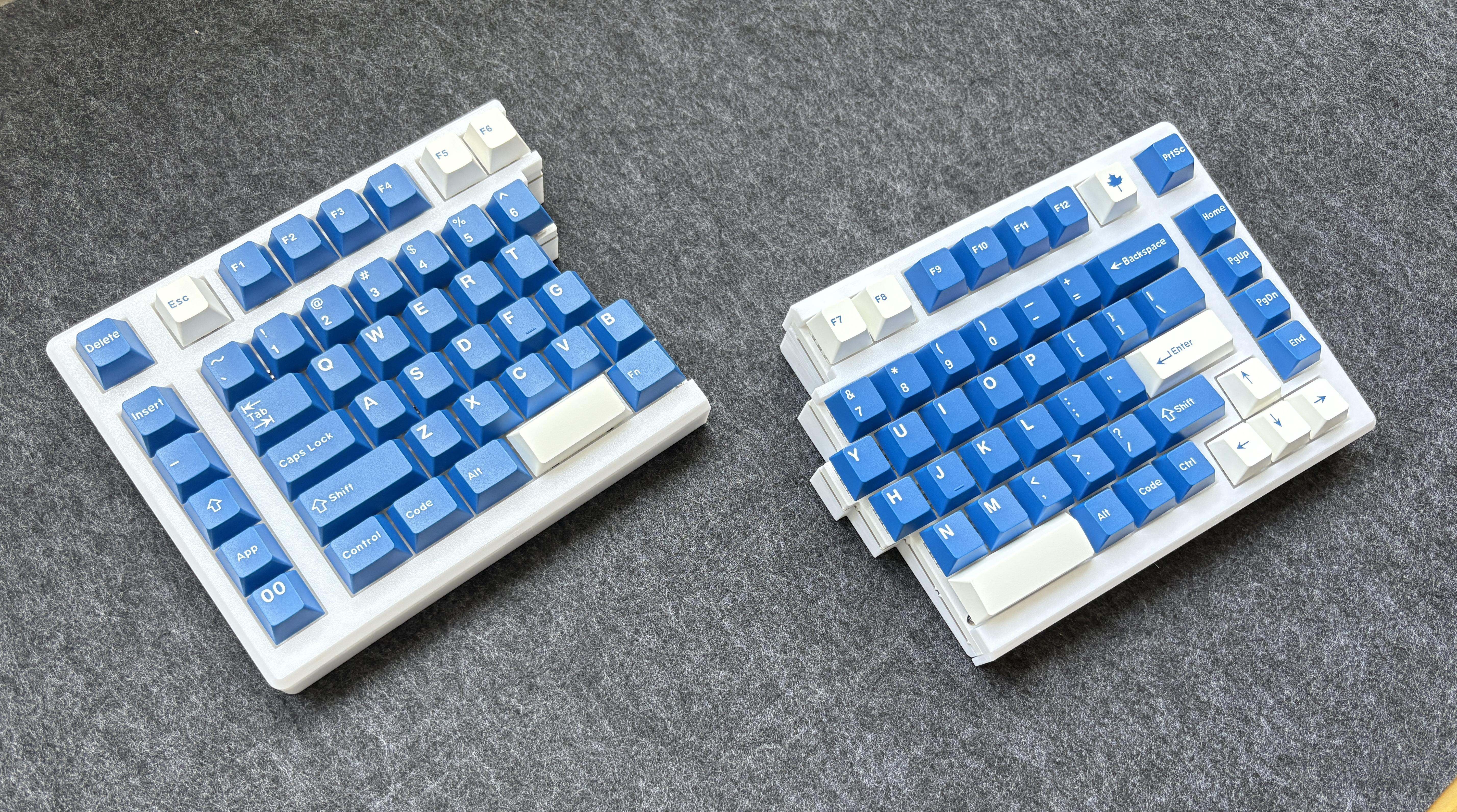 Weekin - WK Split 89 Wireless 2.4G Ergonomic Mechanical Keyboard – OZO ...