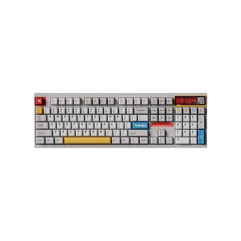Ticktype - DP104 Full-Size Mechanical Keyboard – OZO Keyboards