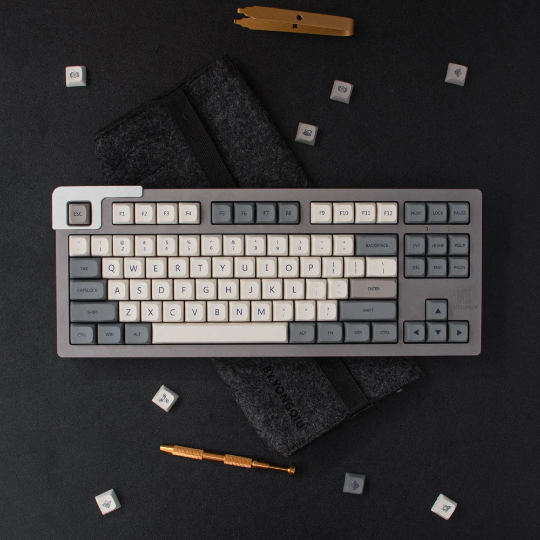 Revelation White/Grey - 122 XDA Keycap Set